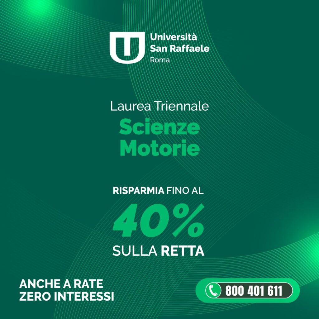 Studia Online con l’Università San Raffaele: Corso di Laurea in Scienze ...