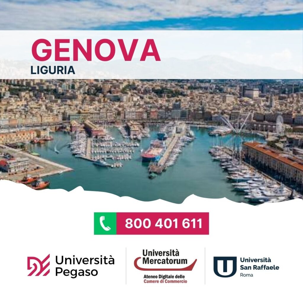 Università Telematica a Genova: UniPegaso, UniMercatorum e Uni San ...