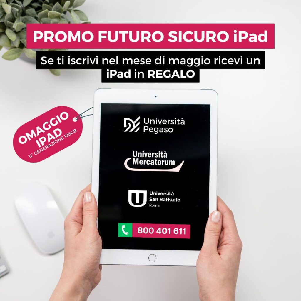 Promo Futuro Sicuro iPad: l’università ti regala il futuro… e un iPad ...